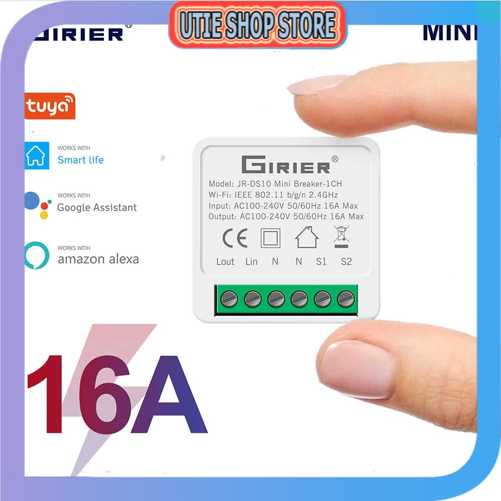 Jual USS - GIRIER TUYA Mini Smart WiFi Switch 2 Way Control Module - AP-SMT1CH - Utie Shop Store ...
