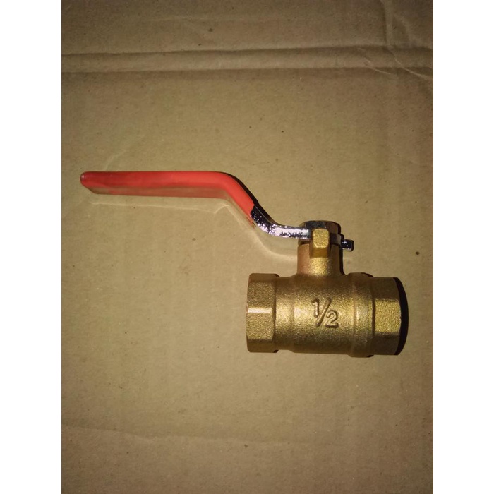 Jual Stop Kran Ball Valve 1/2 Kitz Korea | Shopee Indonesia
