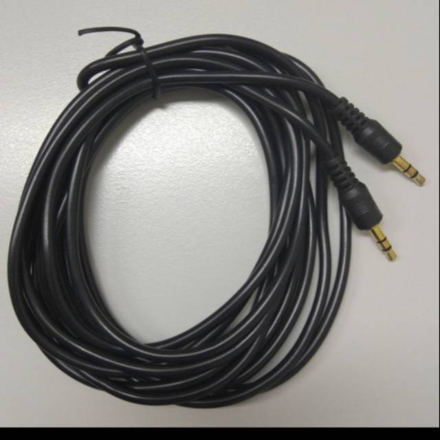Jual Kabel Aux Audio 1-1 Panjang 3meter Kabel Tebal | Shopee Indonesia