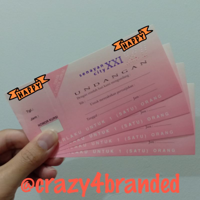 Jual Senayan City XXI Voucher (all day/weekday/weekend) | Shopee Indonesia