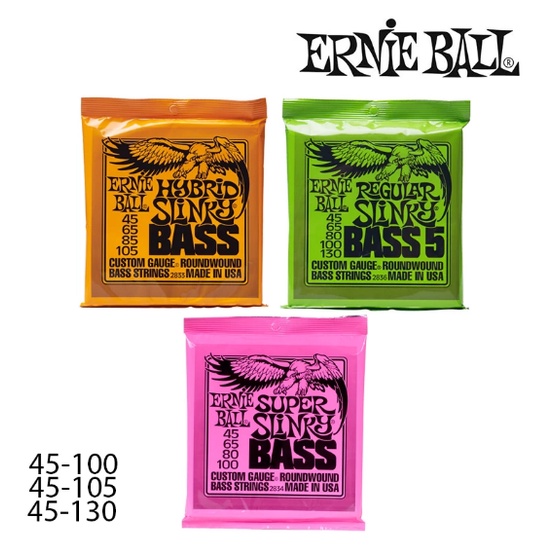 Jual Senar Bass Ernieball / Ernie ball Bass Guitar 4 String 5 String ...