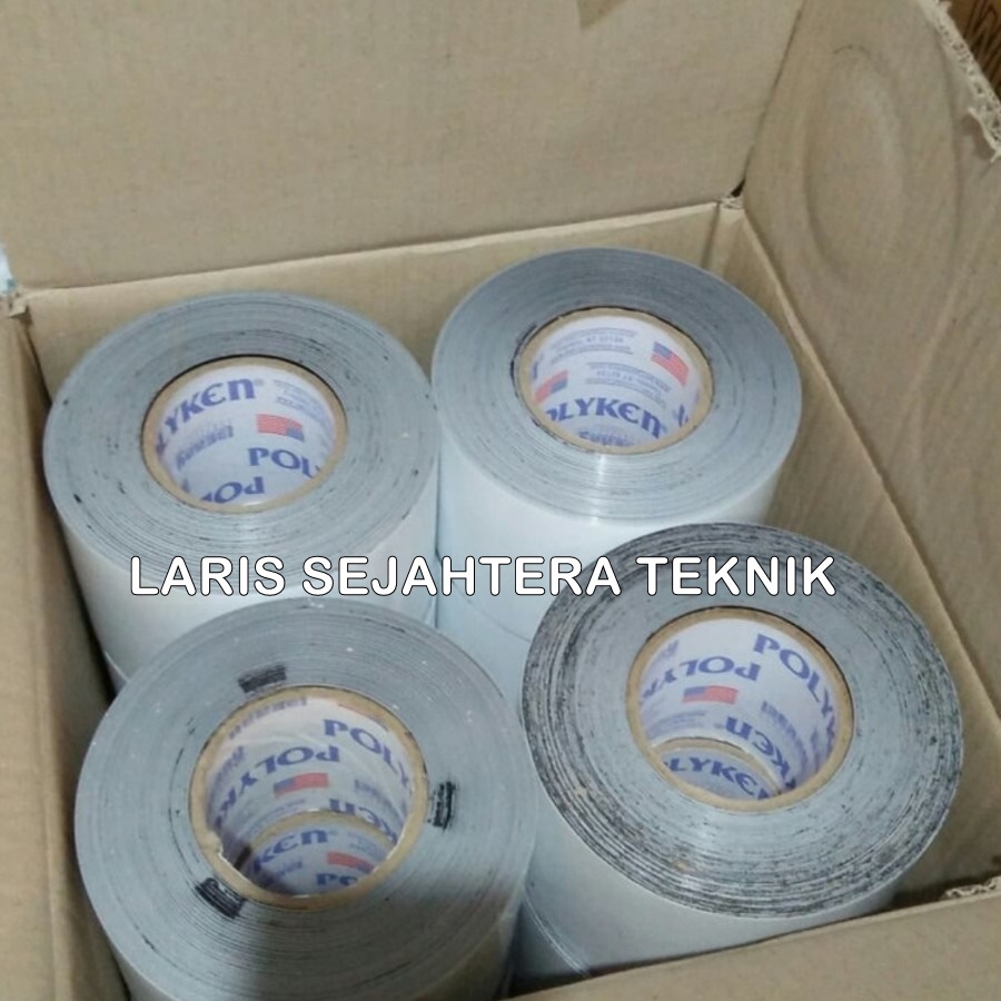 Jual Polyken Wrapping Tape Pipa Bawah Tanah 4 in x 200 ft Putih Polyken ...