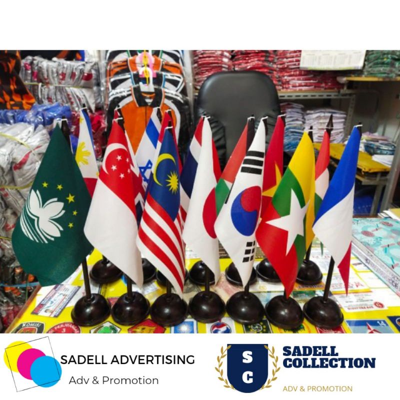 Jual Bendera Meja Indonesia Bendera Meja Negara | Shopee Indonesia