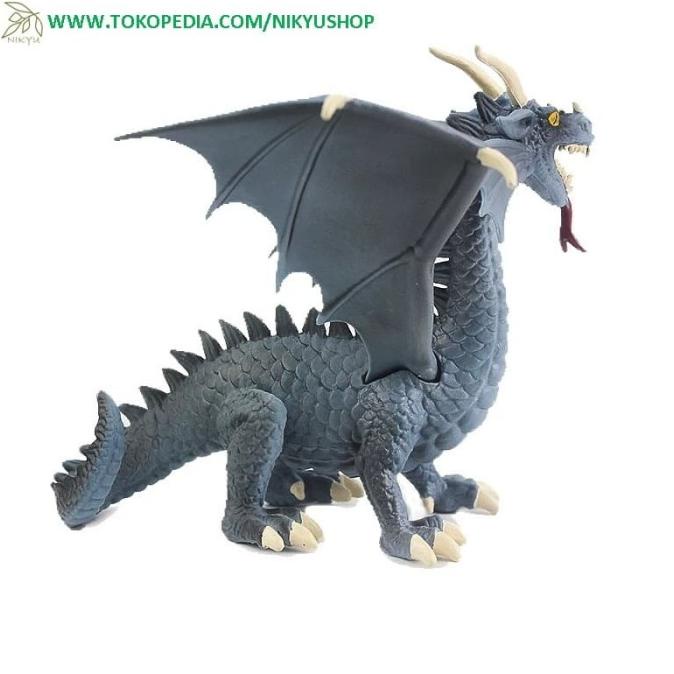 Jual Mainan Edukasi Pajangan Koleksi Hewan Mitologi Naga Dragon Blue ...