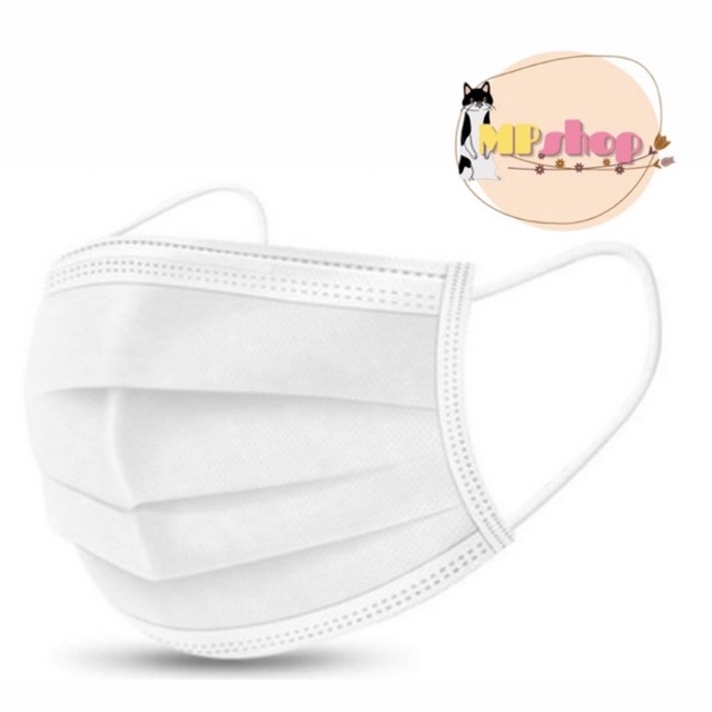 Jual MASKER EARLOOP PUTIH PREMIUM 3 PLY DISPOSIBLE MASK MASKER MEDIS ...