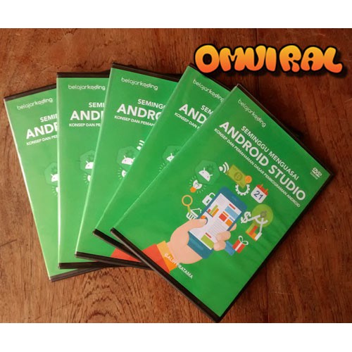 Jual Belajar Android Studio - Video seminggu menguasai android studio ...