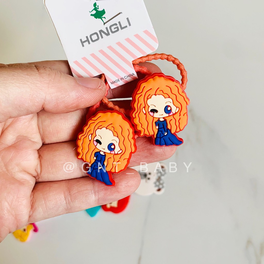 Jual upd 91 GKRT011 princess karet ikat rambut anak disney merida ...