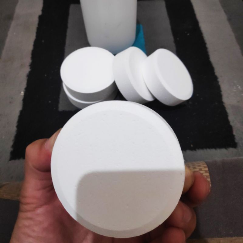 Jual kaporit tablet besar 90% clorine tablet besar satuan 200gr ...