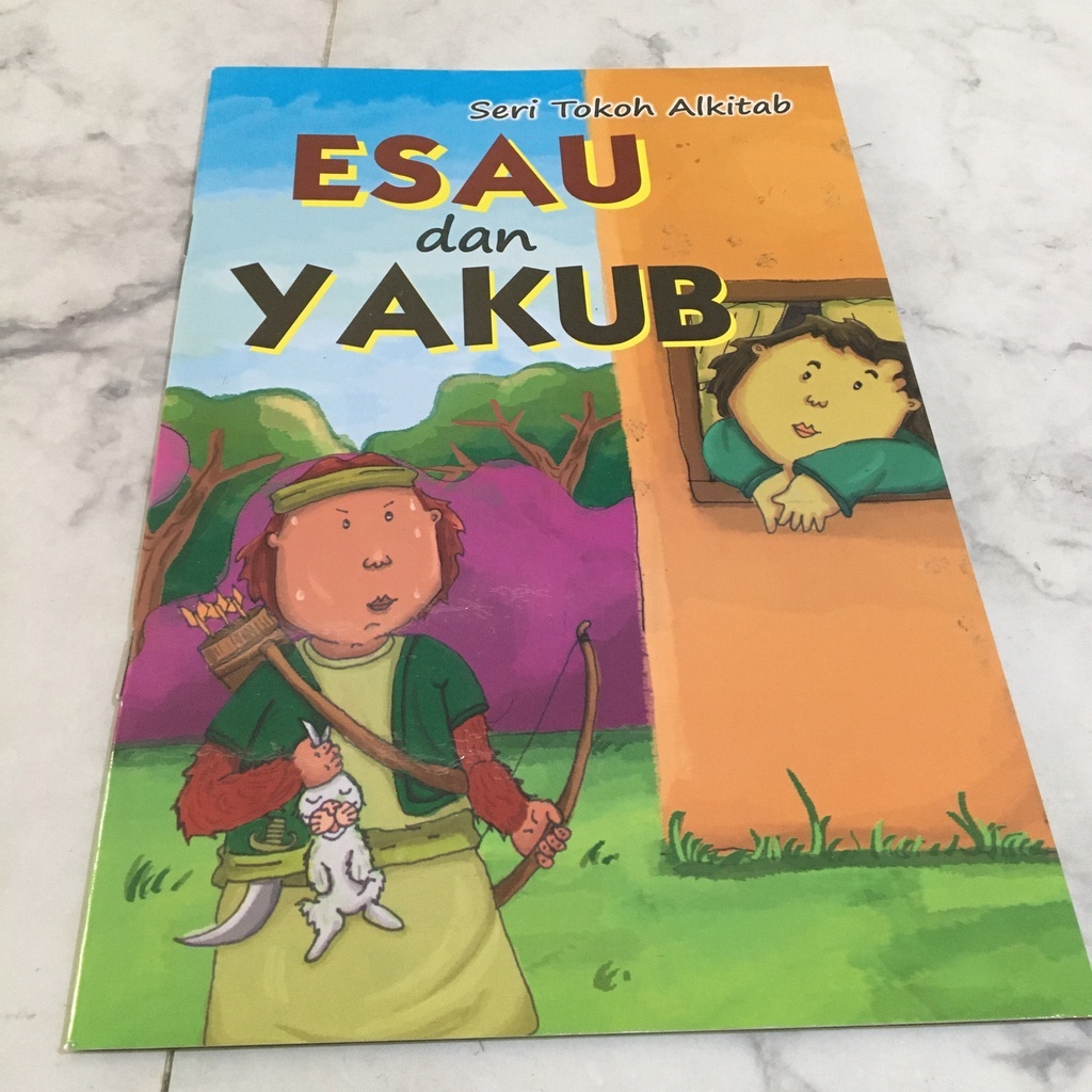 Jual esau dan yakub buku cerita anak agama kristen tokoh alkitab bible ...
