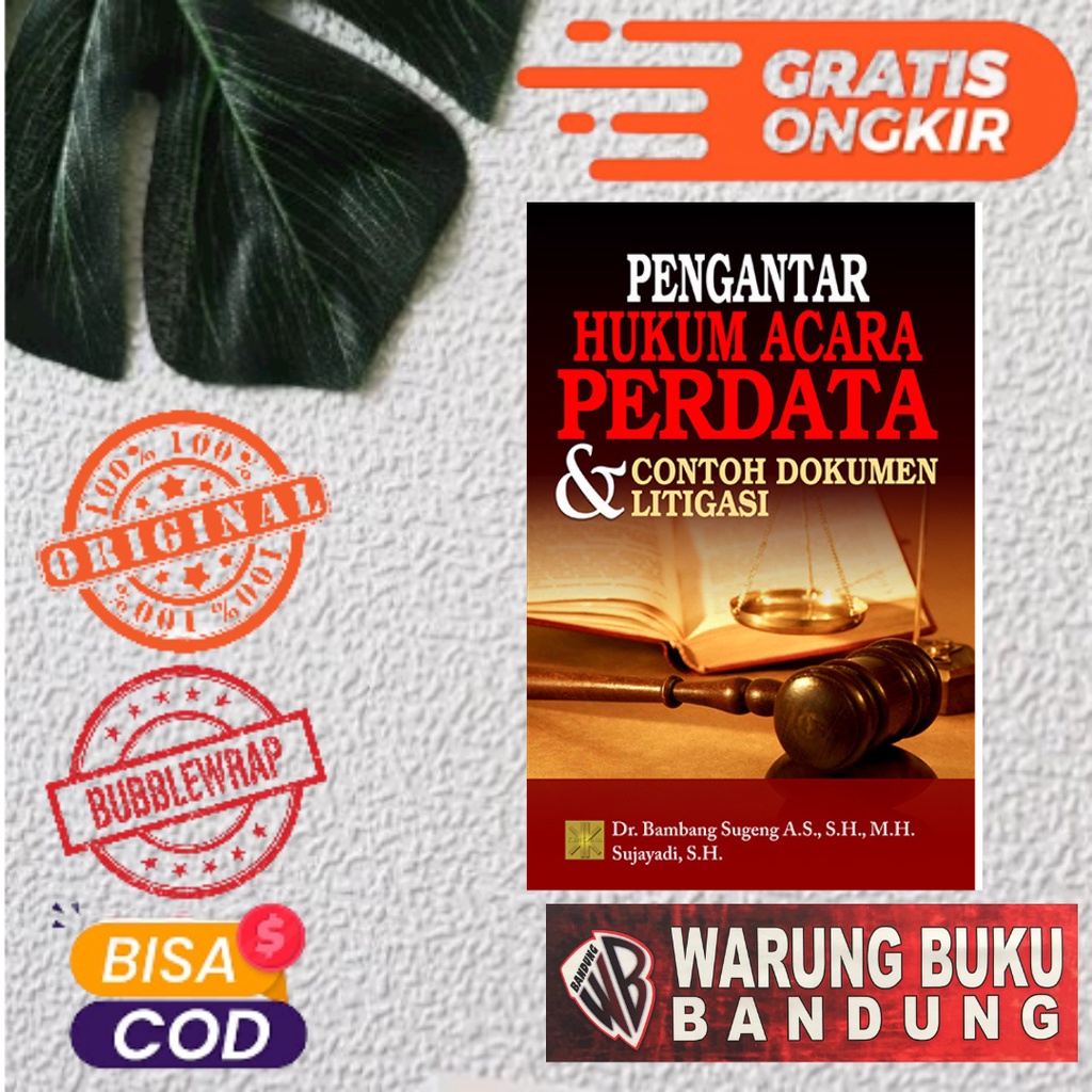 Jual Buku Pengantar Hukum Acara Perdata dan Contoh Dokumen Litigasi ...