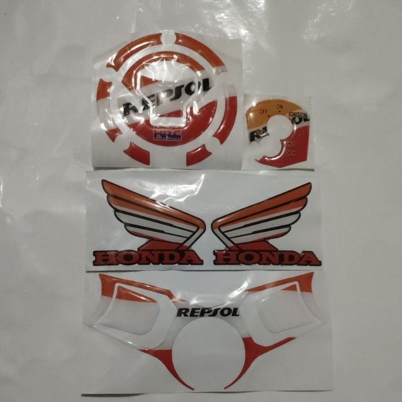 Jual Stiker Timbul 1 set CBR facelift Variasi Repsol Honda. | Shopee ...