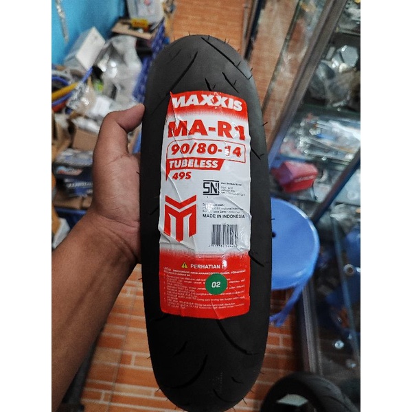 Jual BAN MAXXIS MA-R1 BAN MAXXIS MA R1 UKURAN 90/80 RING 14 TUBELESS ...