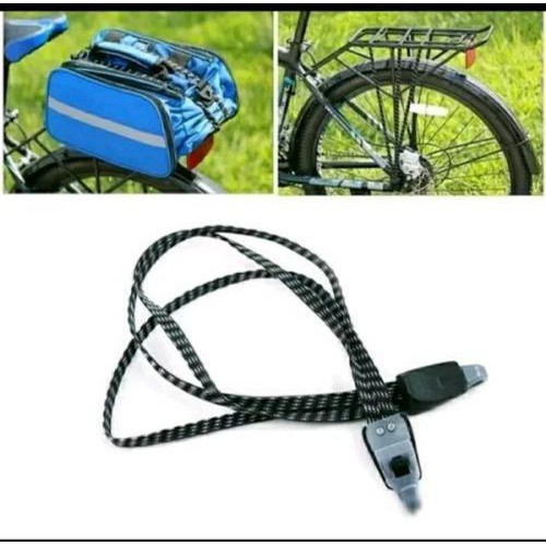 Jual Tali Bagasi Sepeda Pannier Lipat touring Elastis jok motor mini ...