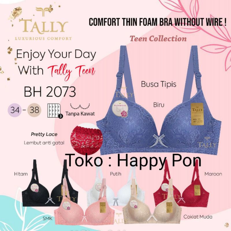 Jual Bra BH remaja merk Tally 2073 | Shopee Indonesia