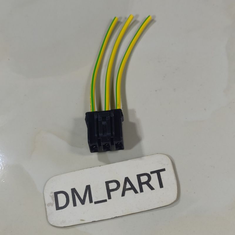 Jual soket socket konektor 3 pin ecu ecm kiprok acg dari spull honda ...