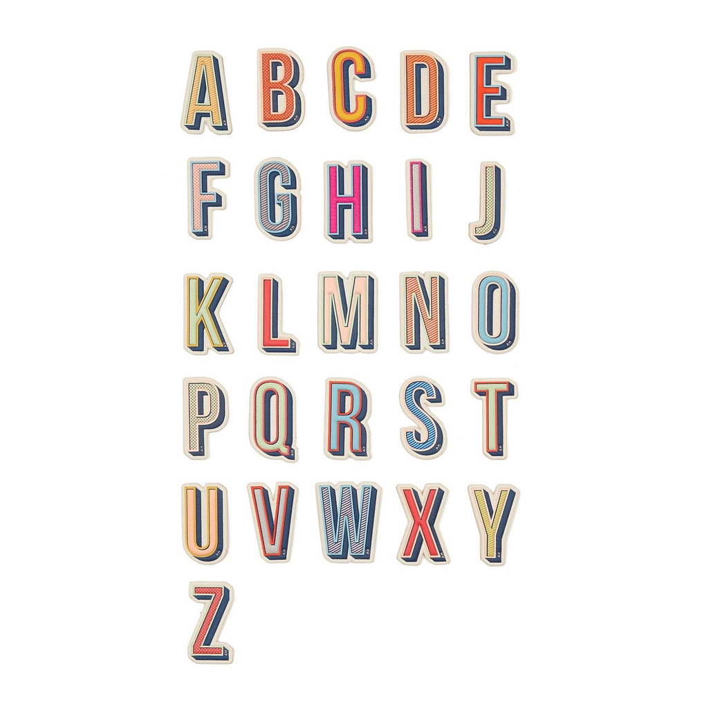 Jual STICKER ALPHABET AESTHETIC STIKER AESTHETIC VINTAGE STIKER TUMBLR ...