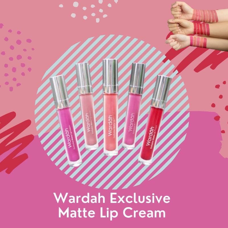 Jual Wardah exclusive matte lip cream | Shopee Indonesia