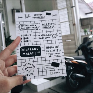Jual RAHASIA Sticker Pengingat / Stiker | Shopee Indonesia