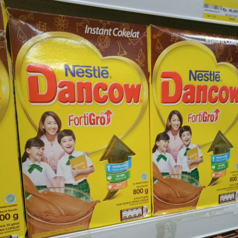 Jual dancow fortigrow 800 gram rasa coklat | Shopee Indonesia