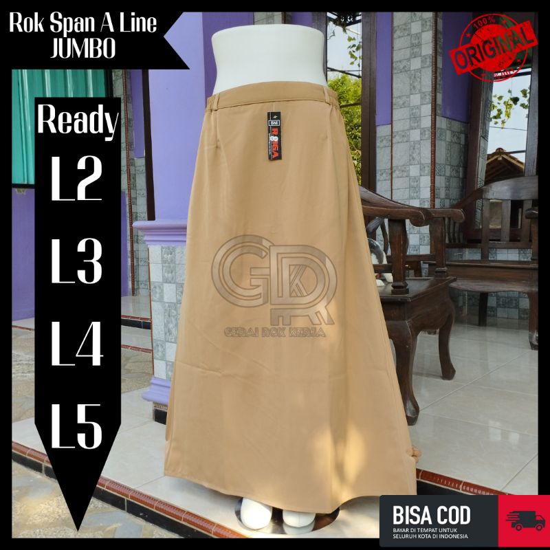 Jual Rok Seragam PNS Rok Seragam Guru Rok Guru Rok Span Panjang Rok ...