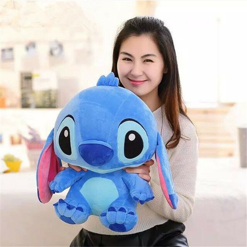 Jual Cute Stitch Plush Toys Realistic Stitch Doll Pillow - Giant Stitch ...