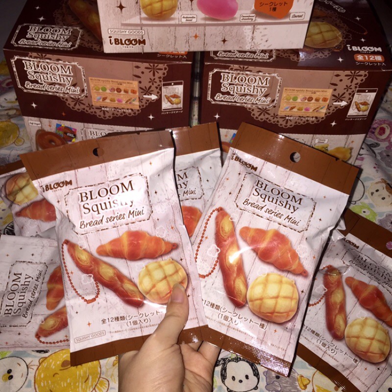 Jual Squishy ibloom mini bread series blind bag ( licensed ) | Shopee ...