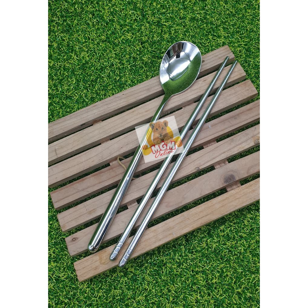 Jual Sendok Korea SUMPIT Korea STAINLESS SUJEO sendok sumpit korea ...