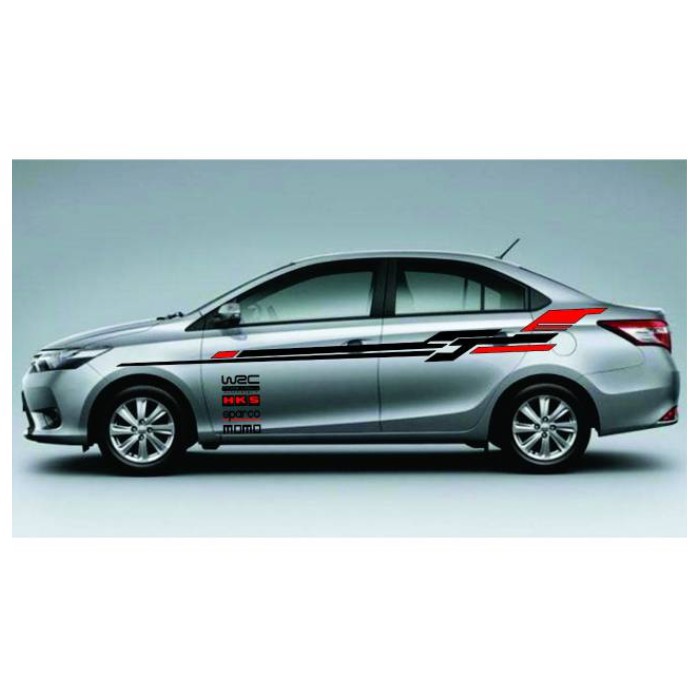 Jual Stiker Mobil Sedan Corolla Vios Stiker Cutting Triball Terlaris ...