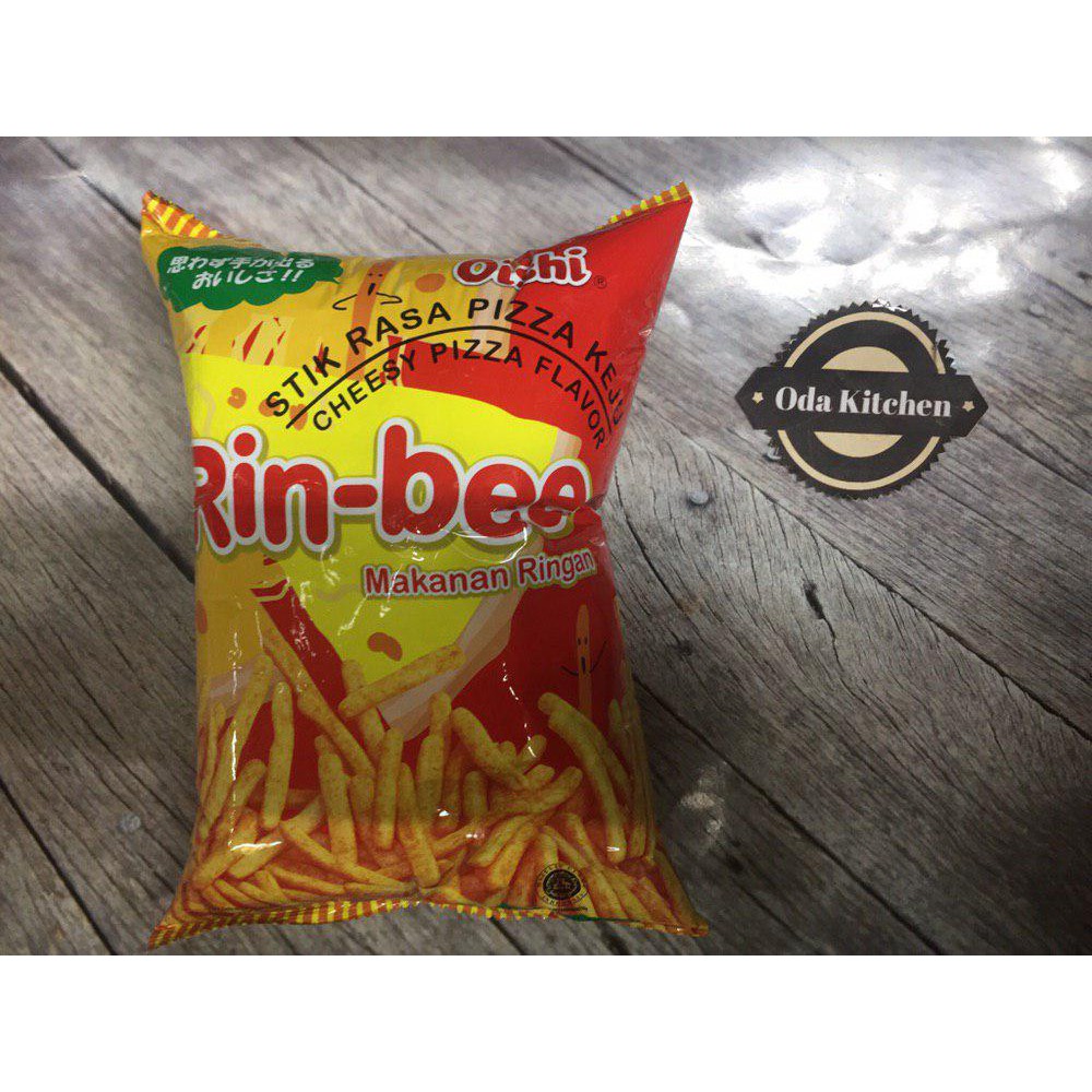 Jual OISHI RIN-BEE RINBEE PIZZA KEJU PACK 65gr | Shopee Indonesia