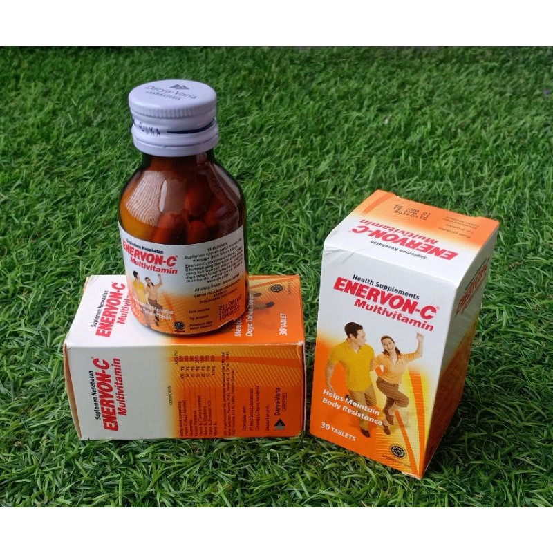 Jual Enervon C multivitamin 30 tablet | Shopee Indonesia