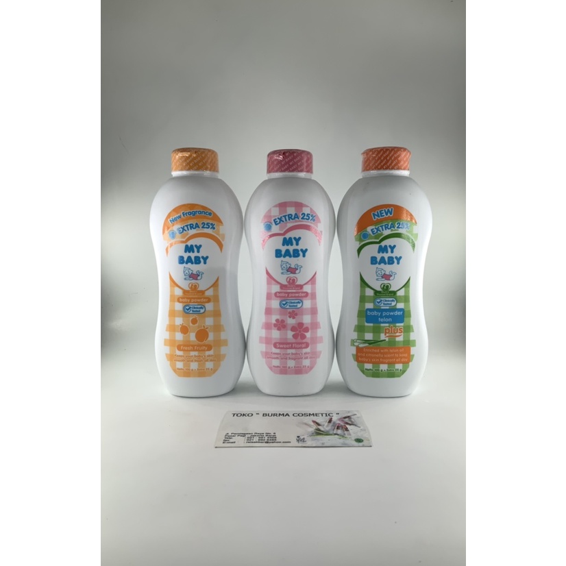 Jual MY BABY POWDER 100 GR EXTRA 25 GR | Shopee Indonesia