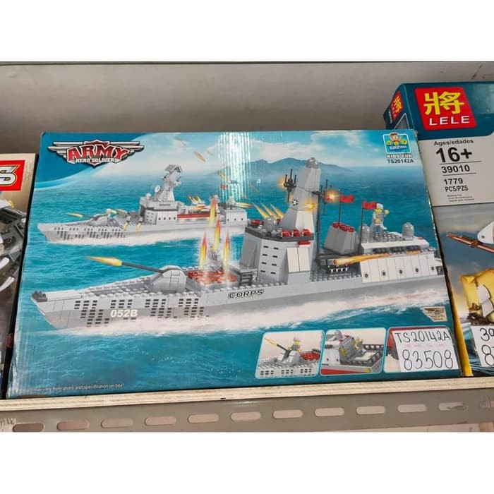 Jual Lego Brick Destroyer Kapal Perang Berkualitas | Shopee Indonesia