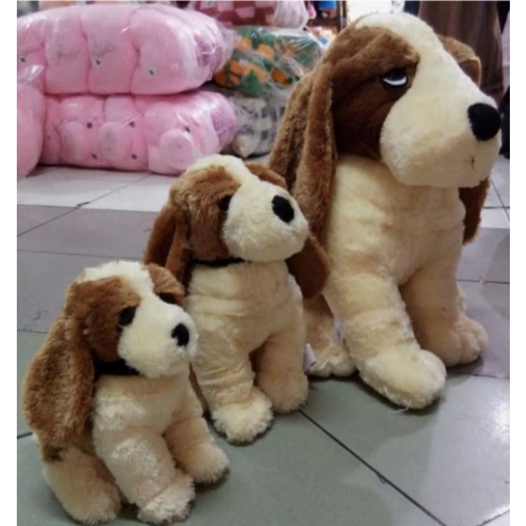 Jual Boneka anjing hush puppies dog hush puppies ukuran 13 inci ...