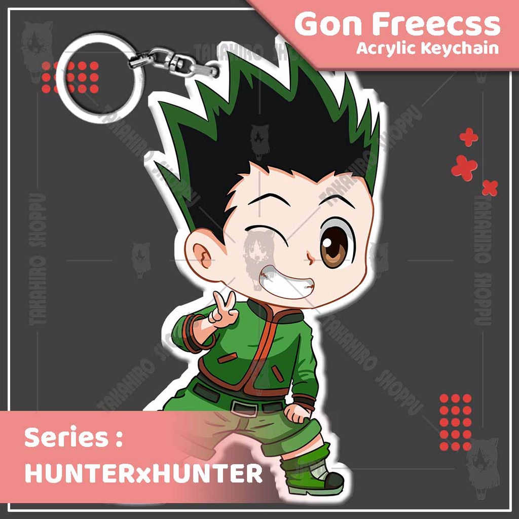 Jual Gantungan Kunci / Keychain Akrilik Anime Hunter X Hunter GON ...