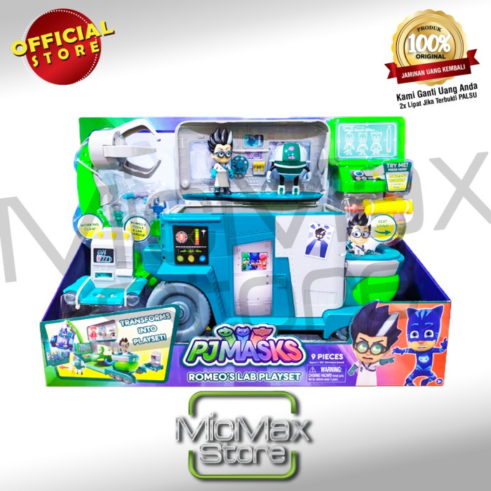 Jual PJ Masks PJMasks Romeo Romeo's Lab Playset | Shopee Indonesia