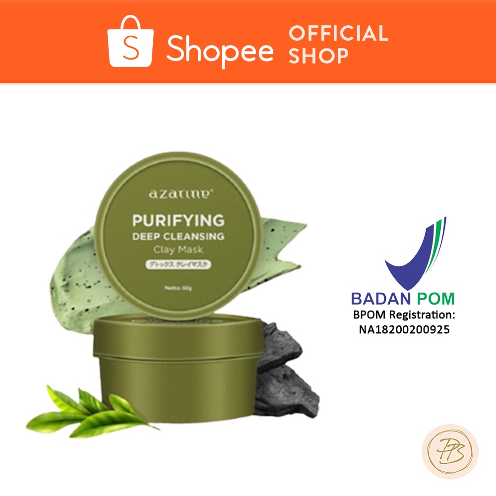 Jual Azarine Purifying Deep Cleansing Clay Mask - 60gr | Shopee Indonesia