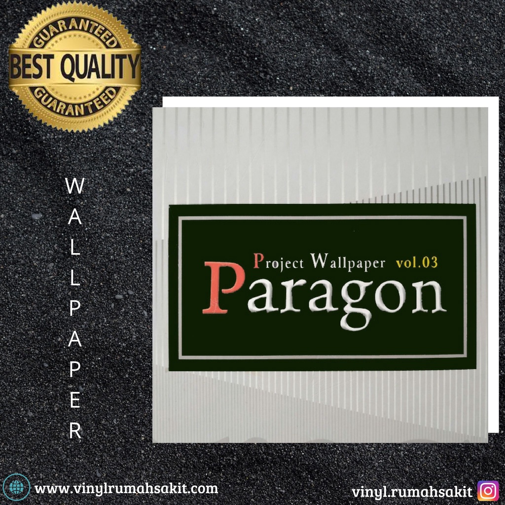Jual Wallpaper Dinding PARAGON 3D Tekstur Bahan PVC Anti Rayap [NO ...