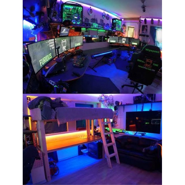 Jual Lampu Led Strip Lampu Hias Ruang Gaming Minimalis Plafon Outdor ...