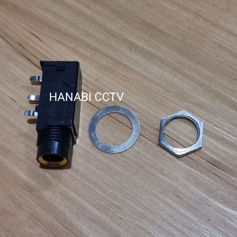Jual Socket Akai Mono 3P Plastik Soket 3 Pin 3Pin 6.5mm | Shopee Indonesia