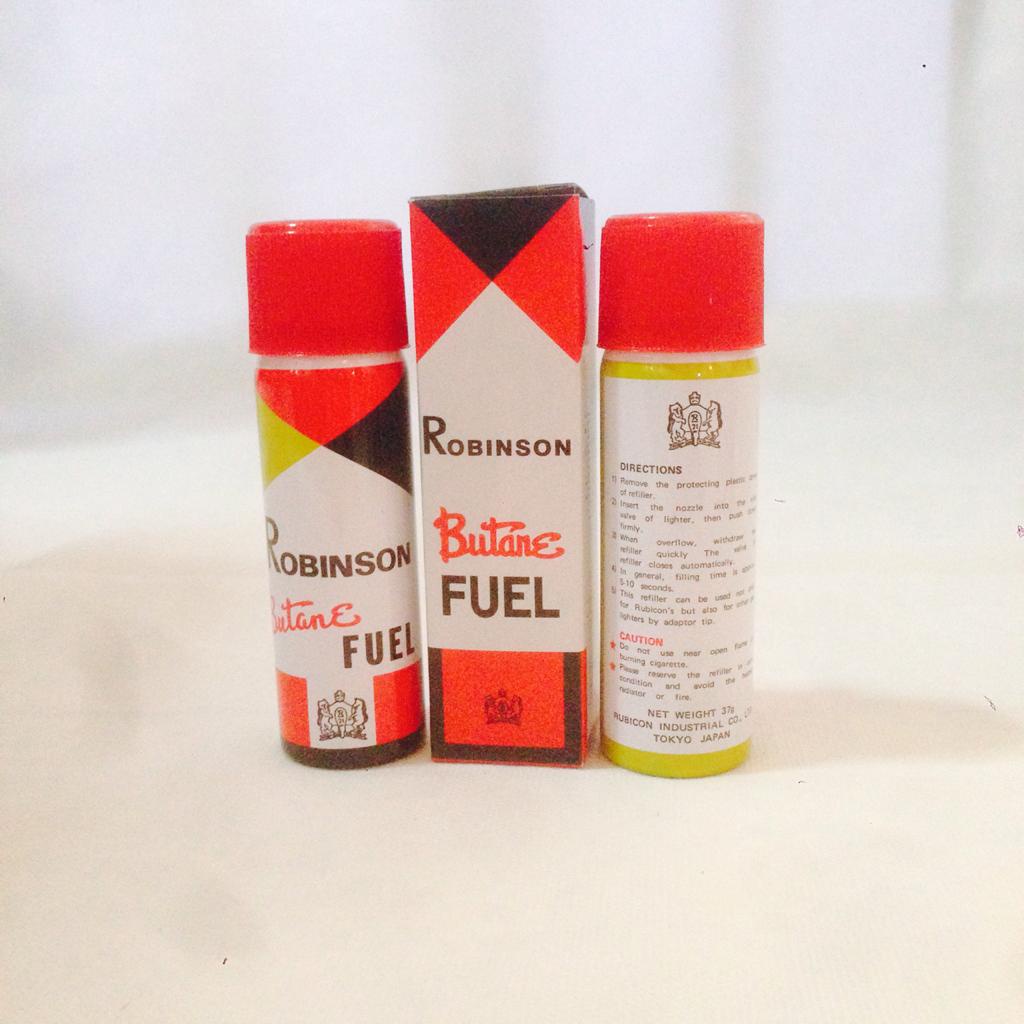 Jual Gas Robinson Butane Fuel 37 gram refill isi ulang korek / pemantik ...