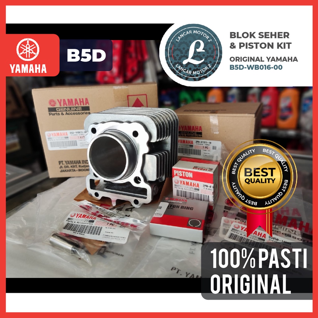 Jual Blok Seher Cylinder Mio M3 Z S Fino FI Soul GT XRide FreeGo SET 2PH ASLI 100% ORIGINAL ...