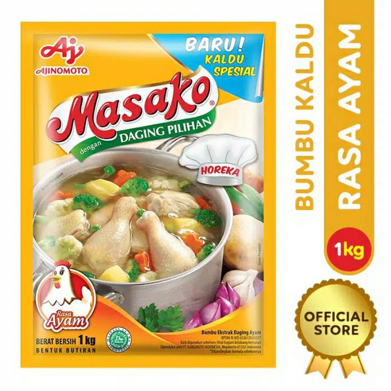 Jual Ajinomoto masako Sapi 1Kg, Masako sapi 1Kg, Masako 1000gram ...