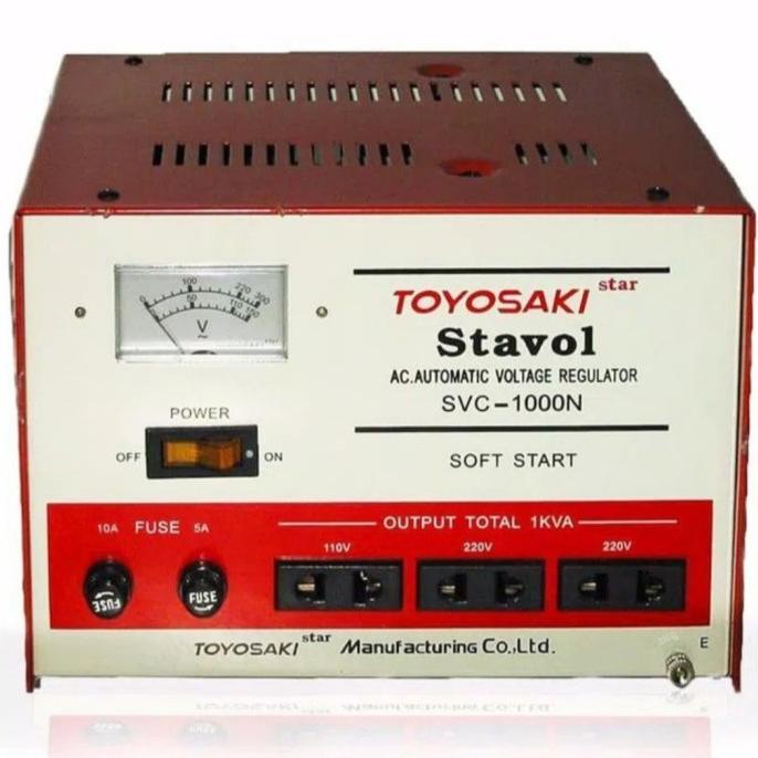 Jual Stabilizer Toyosaki Svc 1000 N Sni Penstabil Listrik | Shopee ...
