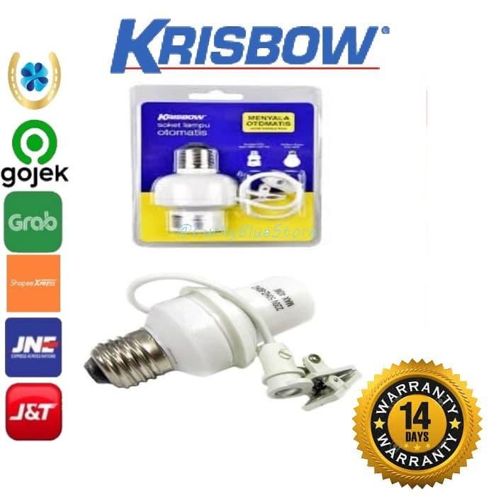 Jual Fitting + Kabel Soket Socket Lampu Sensor Otomatis Krisbow 048 ...