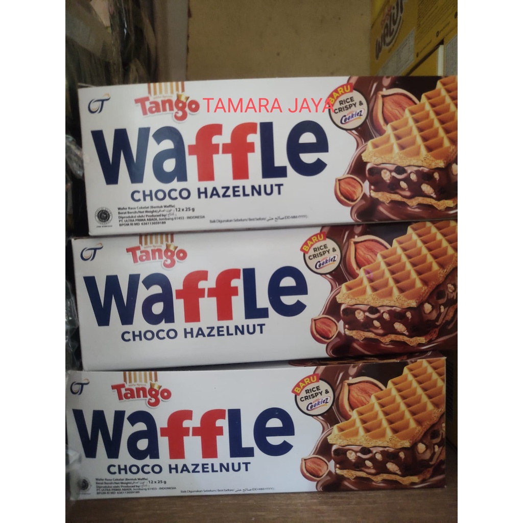 Jual TANGO WAFFLE CHOCO HAZELNUT 2000 ISI 12 PCS / BOX | Shopee Indonesia