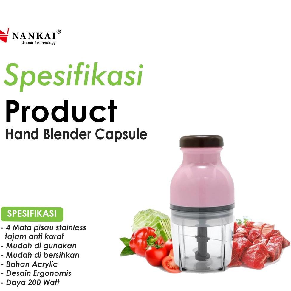 Jual Blender Capsul Press Serbaguna Nankai (KODE 6198) | Shopee Indonesia