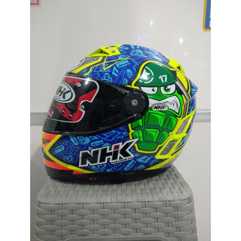 Jual NHK GP PRO RING KAREL ABRAHAM BLUE YELLOW BIRU KUNING | Shopee ...