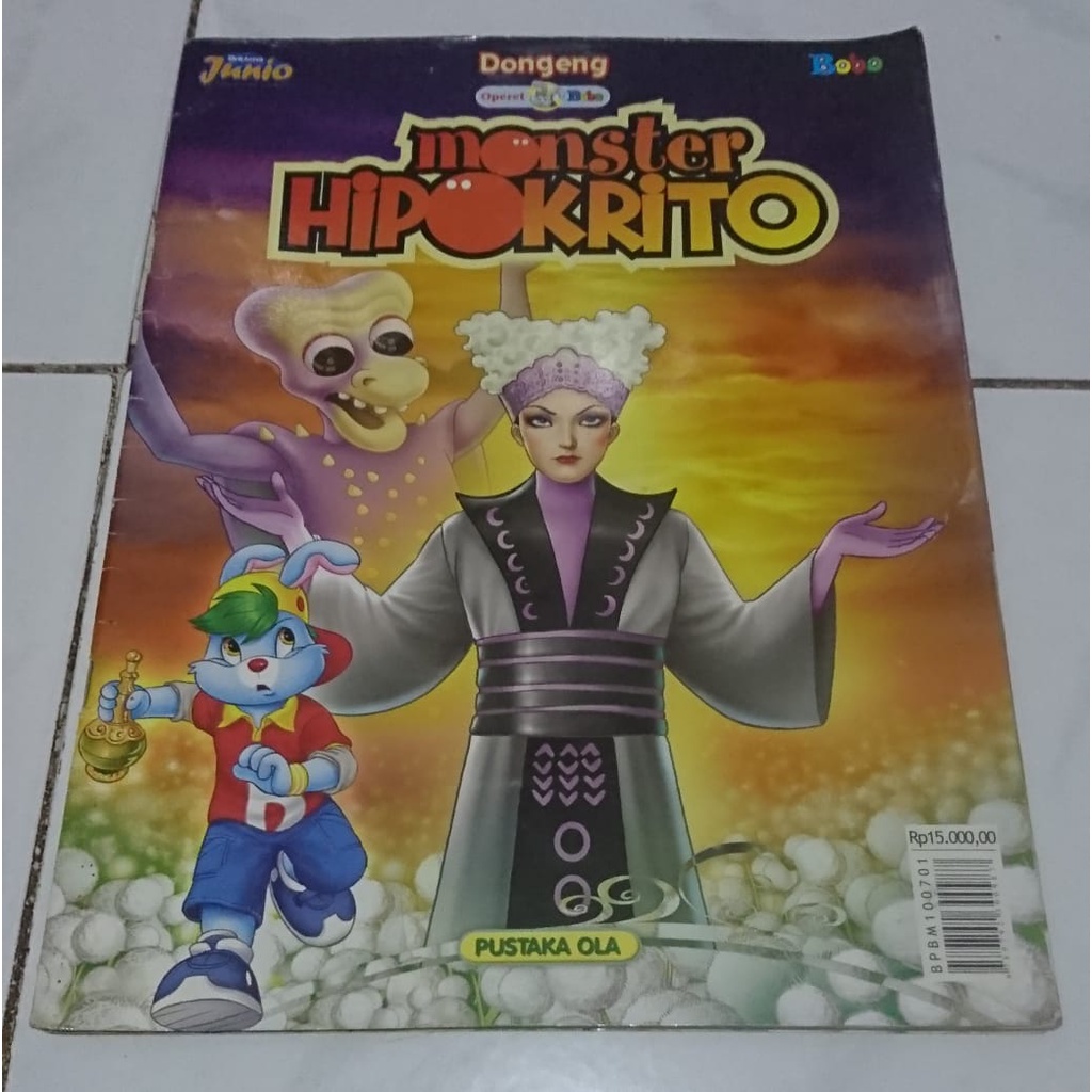 Jual Buku Dongeng Operet Bobo - Monster Hipokrito | Shopee Indonesia