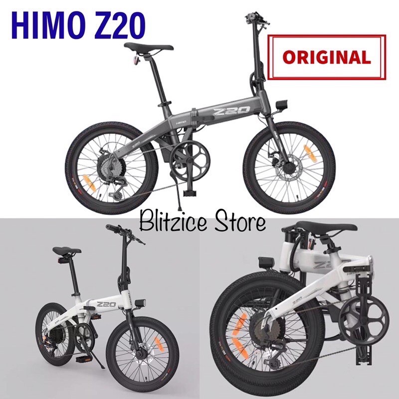 Jual Original Himo Z20 Electric Bicycle Smart Folding Sepeda Lipat Elektrik | Shopee Indonesia