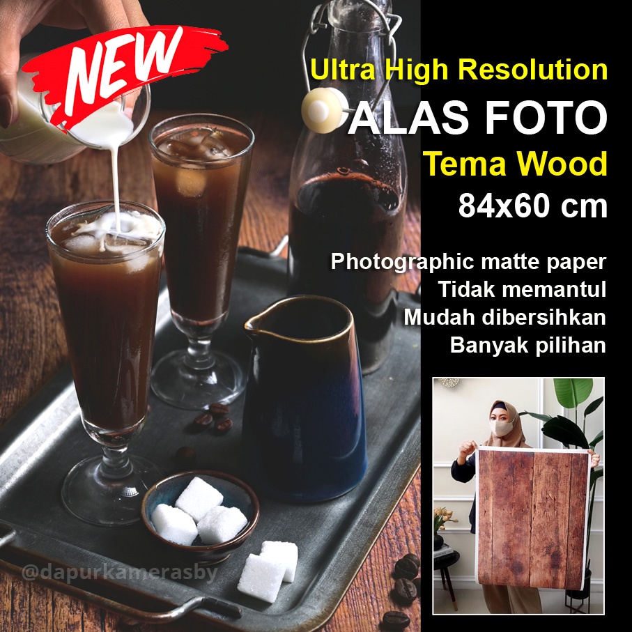 Jual Alas Foto Produk Dan Makanan Tema Kayu Wood / Background Photo ...